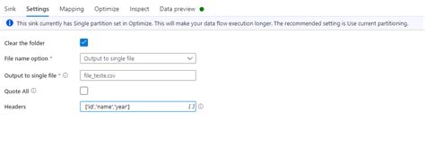 Data Flow Dfexecutorusererror Failed While Writing Rows Microsoft Qanda
