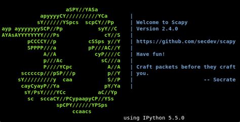 Scapy Network Packet Toolkit Jarno Baselier