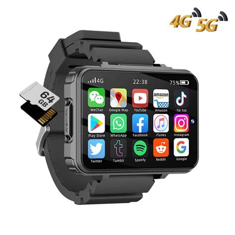 VP999 Смарт-часы с большим экраном 1400 мАч Android Health Двойная ...