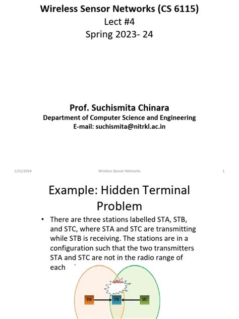 lect 4 pdf wireless sensor network computer network