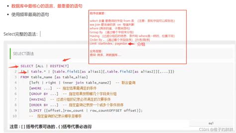 mysql sql常用语句大全 mysql sql语句 csdn博客