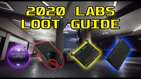 2020 Labs Loot Guide Escape From Tarkov YouTube