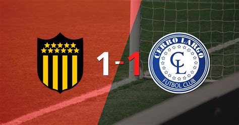 Peñarol No Pudo En Casa Ante Cerro Largo Y Empataron 1 1 Infobae