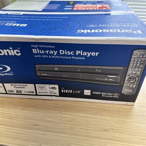 Panasonic Dmp Bd70v Blu Ray Player For Sale Online Ebay