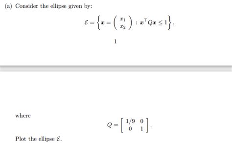 Solved Consider The Convex Unconstrained Problem Min