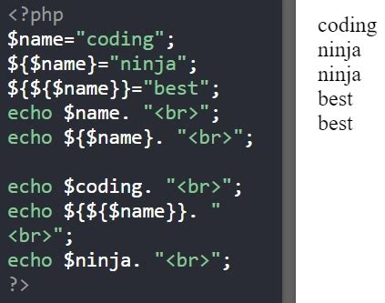 PHP Variables Naukri Code 360