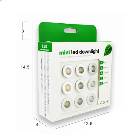 Spotlight Mini Recessed Led 1w Cut 15mm