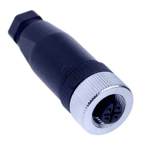 Conector Sensor M12 Reto 4 Pinos Femea Kr Soluções E Materiais Elétricos