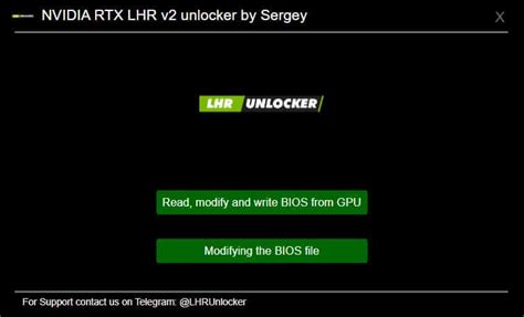 NVIDIA RTX LHR Unlocker Tool Claims To Remove Mining Hashrate Limit From Ampere Cards