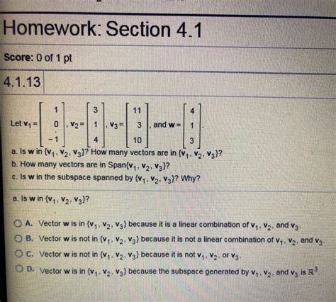 Solved Homework Section 4 1 Score 0 Of 1 Pt 4 1 13 3 4 11