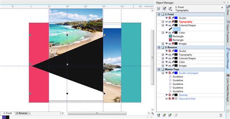 How To Create A Colorful Brochure For Print Using Coreldraw Envato Tuts