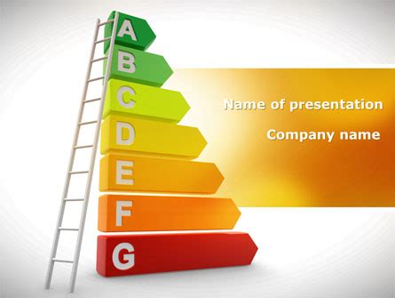 Energy Efficiency Rating Presentation Template For PowerPoint Google Slides And Keynote PPT Star
