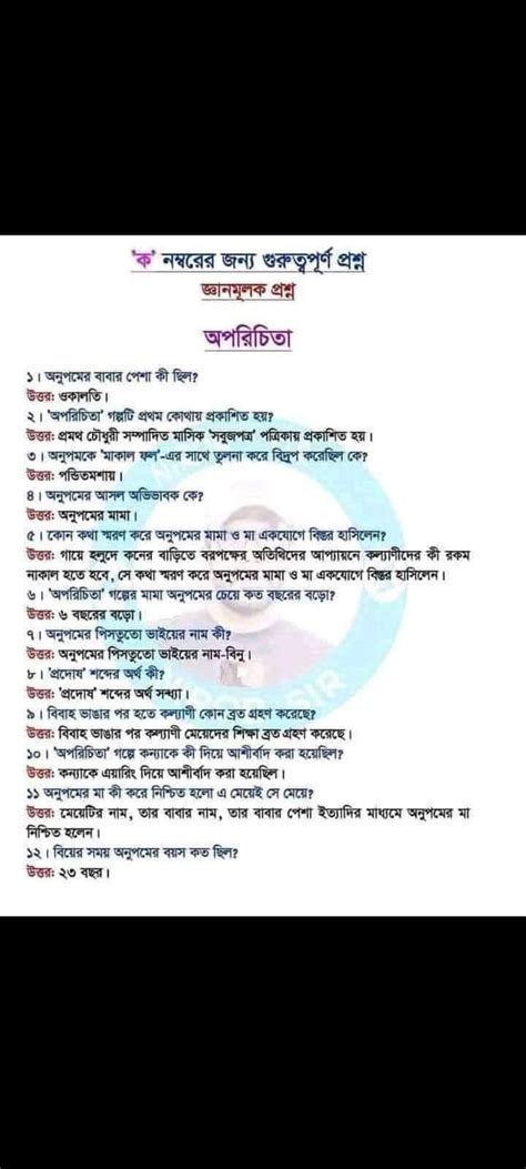 Hsc [bmt] Business Management And Technology 2025 বিএমটি একাদশ ও দ্বাদশ শ্রেণীর বাংলা সৃজনশীল