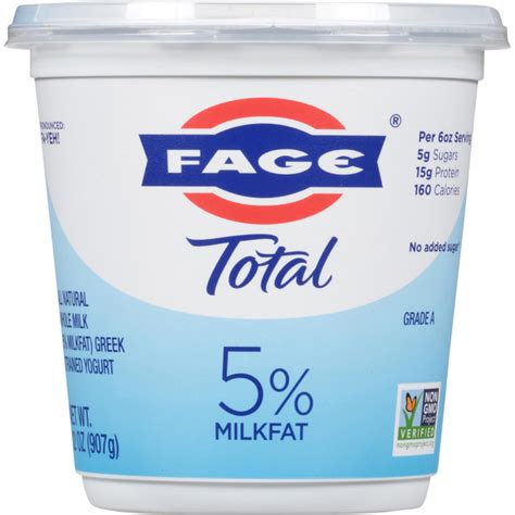 Fage Total Milkfat Greek Strained Yogurt Same Day Delivery Stop And Shop Express