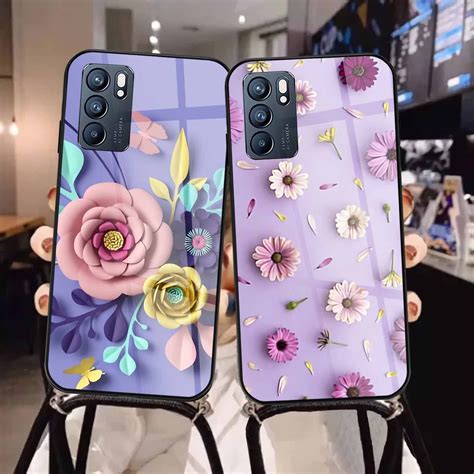 Jual W Softcase Kaca Tali Oppo Reno Oppo A A A S Reno Reno Reno F F A G A
