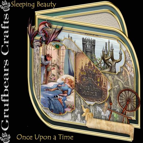 Once Upon A Time Sleeping Beauty Cup Craftsuprint
