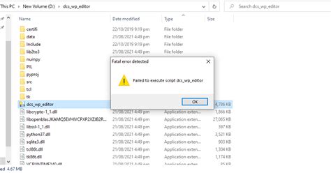 Fatal Error Detected Failed To Execute Script Dcswpeditor · Issue 58 · Santi871
