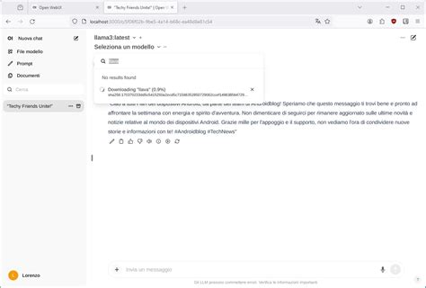 Openwebui Ui Ispirata A Chatgpt Per Usare Ollama In Locale Android Blog Italia