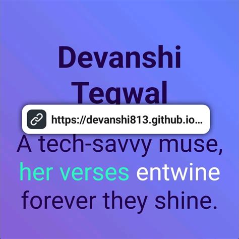 Devanshi Tegwal On Linkedin Portfoliocreation Progress Passionproject Webdeveloper