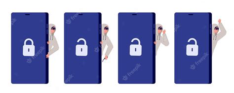 Premium Vector Thief Character Web Thiefs Hacker Phishing Information Internet Cyber Burglar