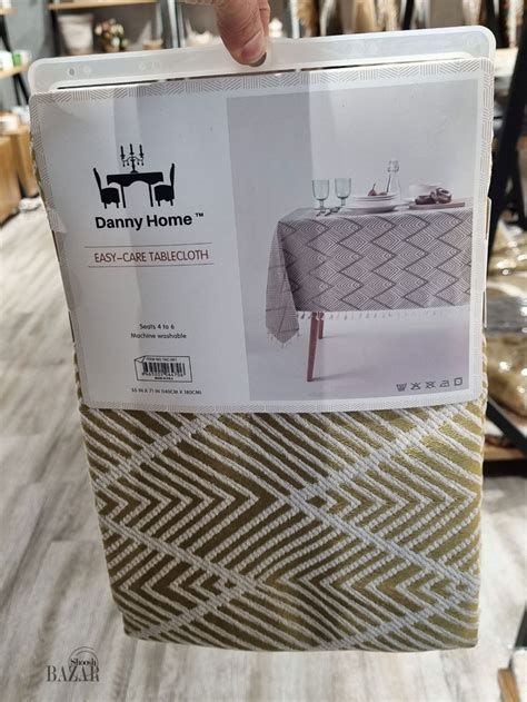 رومیزی 180140 مستطیل دنی هوم رنگ سبز Bazarshoosh