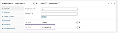 How To Configure Specific Tax Setups In Woocommerce Documentation Woocommerce