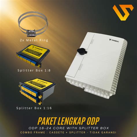 Jual Odp 8 Core Odp 16 Core Lengkap Splitter Box Fo Odp 8c 16c Double Lock Shopee Indonesia