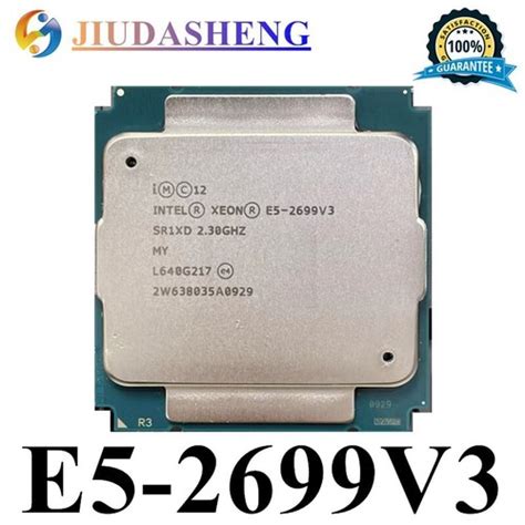 Intel Xeon E5 2699 V3 Sr1xd 2 30ghz 45mb Lga2011 3 18 Core Cpu Processor Ebay