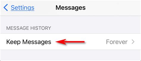 how to automatically delete old text messages on iphone or ipad