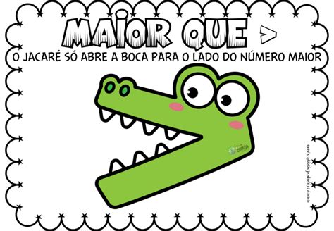 Comparando Grandezas Maior Que Menor Que Ou Igual