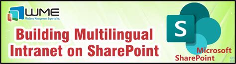 Learn Building Multilingual Intranet On Sharepoint