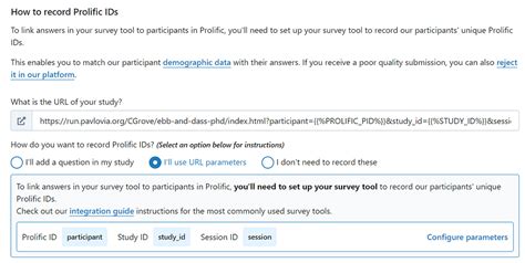 carrying prolific id from pavlovia to qualtrics online experiments psychopy
