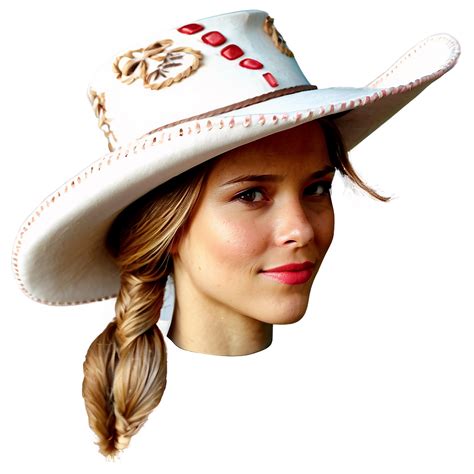 Download Embroidered Cowgirl Hat Png 74
