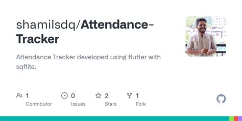 Github Shamilsdq Attendance Tracker Attendance Tracker Developed Using Flutter With Sqflite
