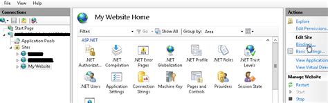iis how to setup a web site alex domenici