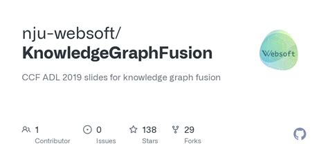 github nju websoft knowledgegraphfusion ccf adl 2019 slides for