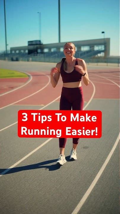 Tips To Make Running Easier Shorts Youtube