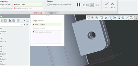 Solved Cannot Unify 2 Adjacent Surfaces Top And Bottom H Ptc