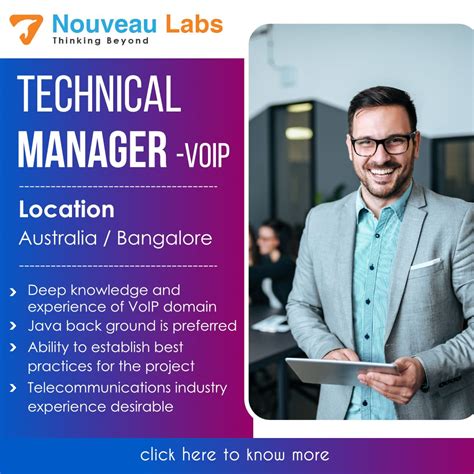 Nouveau Labs On Linkedin Technicalmanager Voip Australia Bangalore