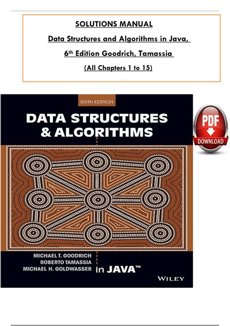 Solution Manual Data Structures And Algorithms In Java 6t Inspire