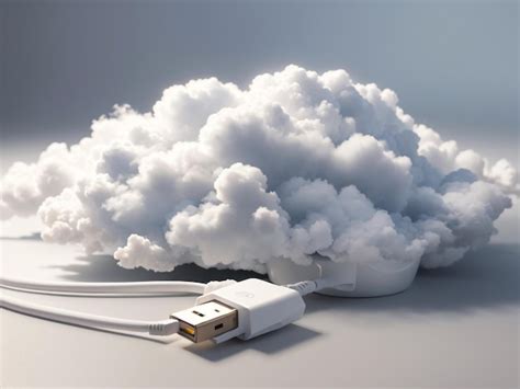 Premium Ai Image Seamless Connectivity White Cloud With