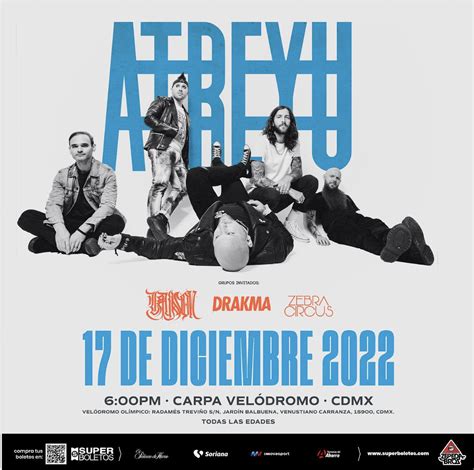Atreyu Regresa A Cdmx