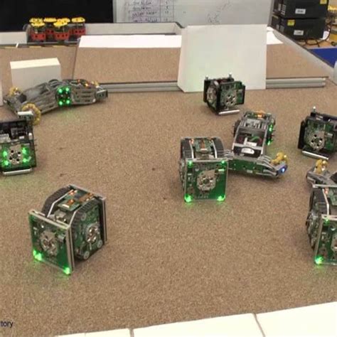 swarm phase robot performing collision avoidance and random walk download scientific diagram