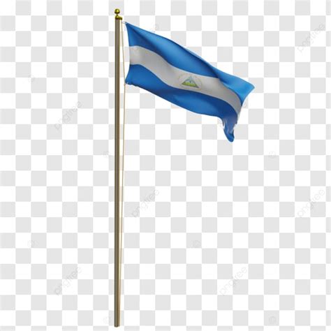 투명 포스트로 펄럭이는 니카라과 국기 투명 극을 흔들며 니카라과 깃발 니카라과 깃발을 흔들며 니카라과 깃발 Png 일러스트 및 Psd 이미지 무료 다운로드 Pngtree