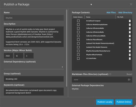 Rhythm Titleblock Types Node Duplicating Outputs Packages Dynamo