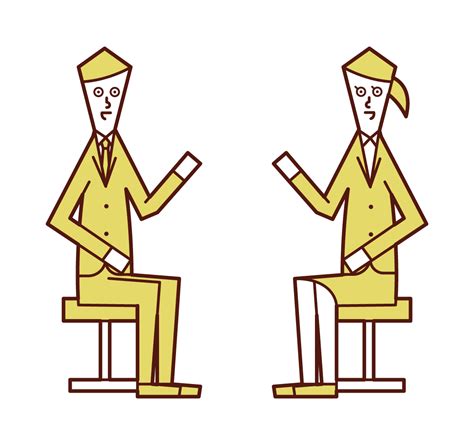 상호 작용하는 사람 및 고객 일러스트레이션 무료 일러스트 소재집 Kukukeke