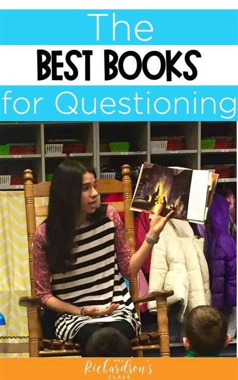 The Best Books For Questioning { Teaching Tips}