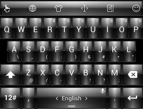 Android 용 Keyboard Theme Dusk White Apk 다운로드