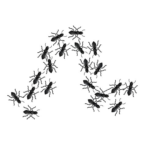 Premium Vector Colony Of Ants Marching In A Curved Line Formation
