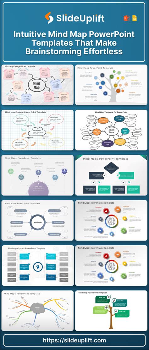 Mind Map Powerpoint Templates And Slides Slideuplift Mind Map Powerpoint Templates